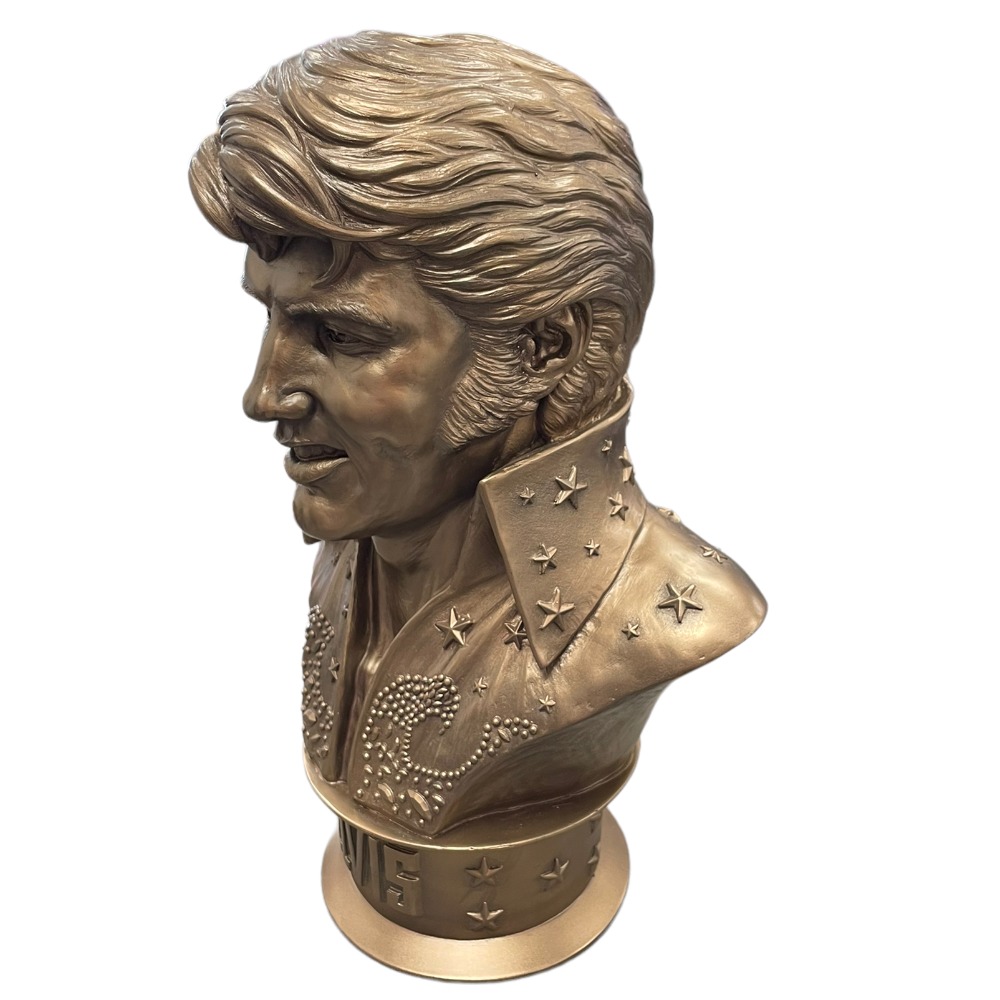 Nemesis Now - Aloha from Hawaii - Elvis Presley Bust - Statue - Bronze ...